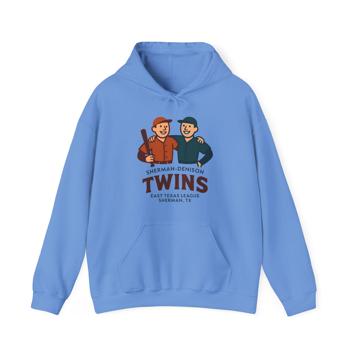 Sherman-Denison Twins Hoodie – Retro Baseball Revival
