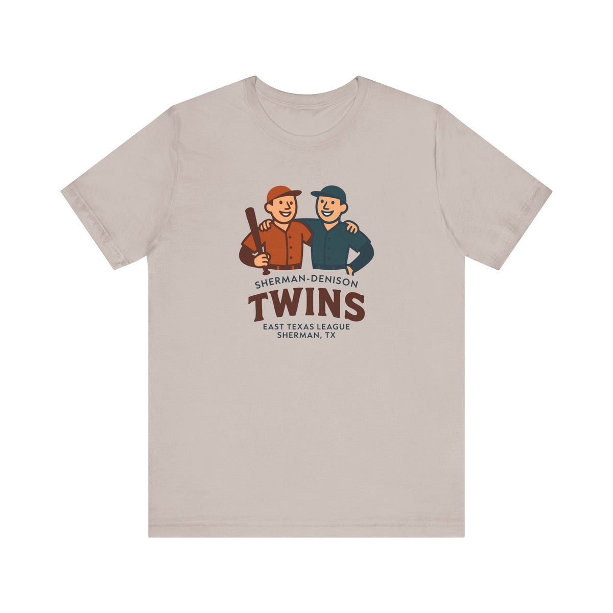 Sherman-Denison Twins T-Shirt (Premium Lightweight) - Vintage Defunct ...